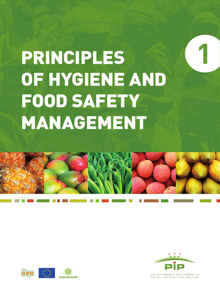 Principles of Hygiene and Food Safety Management | PDF | Foodborne ...