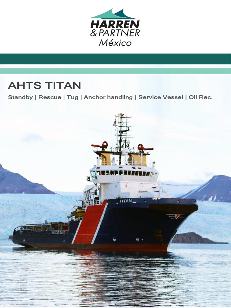 AHTS Titan Technical Specification 05-2023 | PDF | Wireless | Manufactured Goods
