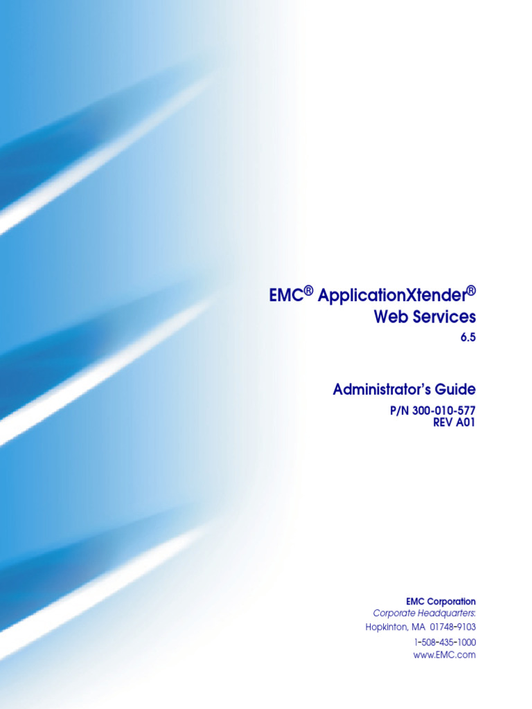 ApplicationXtender Web Services Admin Guide 6.5 | PDF | World Wide Web ...