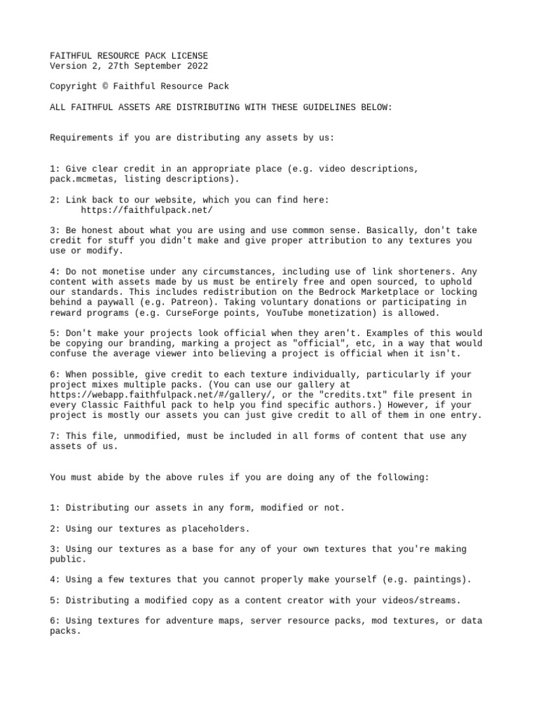 LICENSE | PDF | Minecraft | Data Management