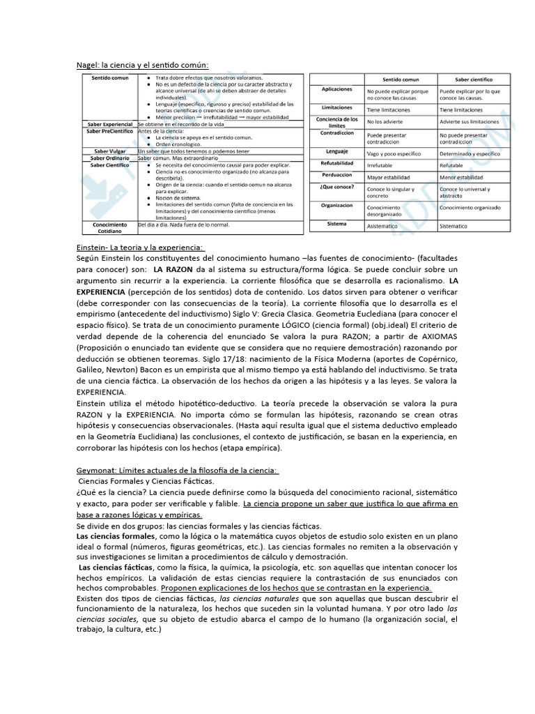 Resumen Ipc Final | PDF | Verdad | Teoría