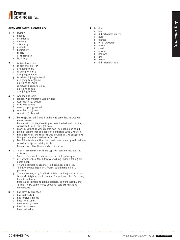 Emma Gram Keys | PDF | Emma (Novel)