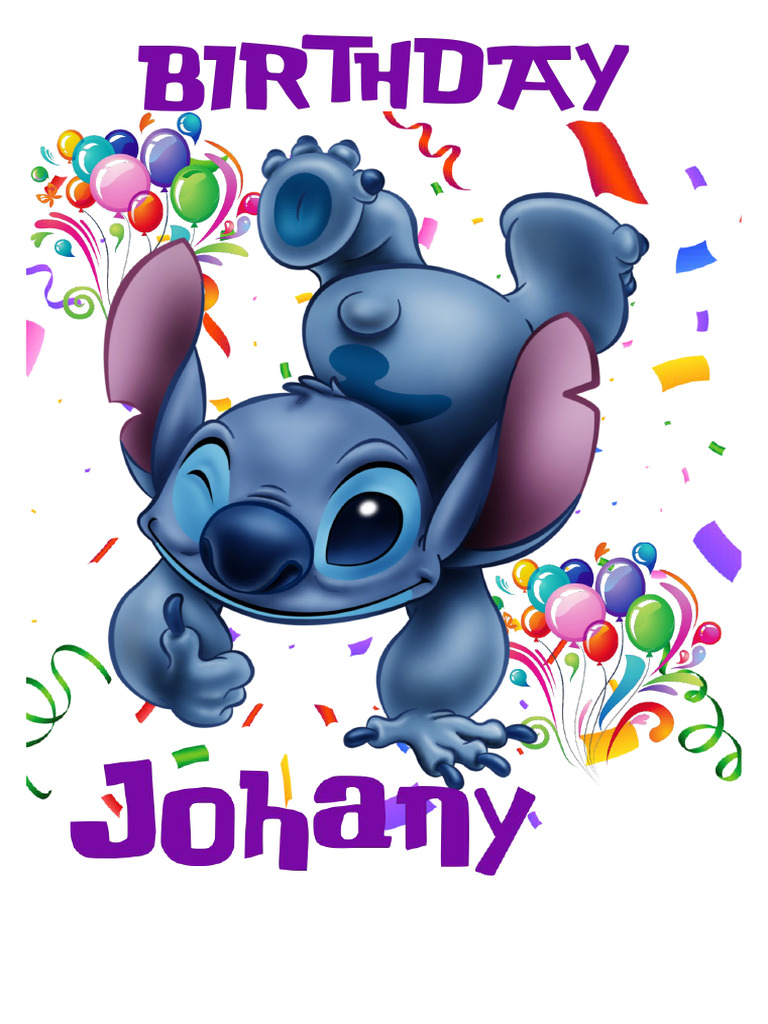 Estichs Cumpleaños | PDF