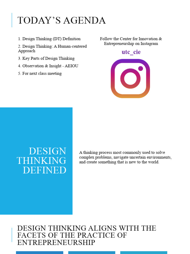 Class #12-Design Thinking | PDF | Design Thinking | Thought
