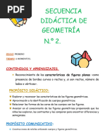 Secuencia Didáctica Las Figuras Geometricas | PDF | Geometría | Rectángulo