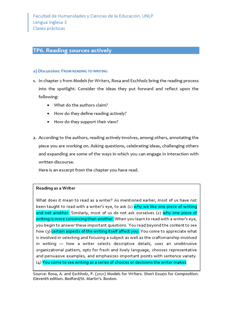 TP 6 | PDF | Learning | Communication