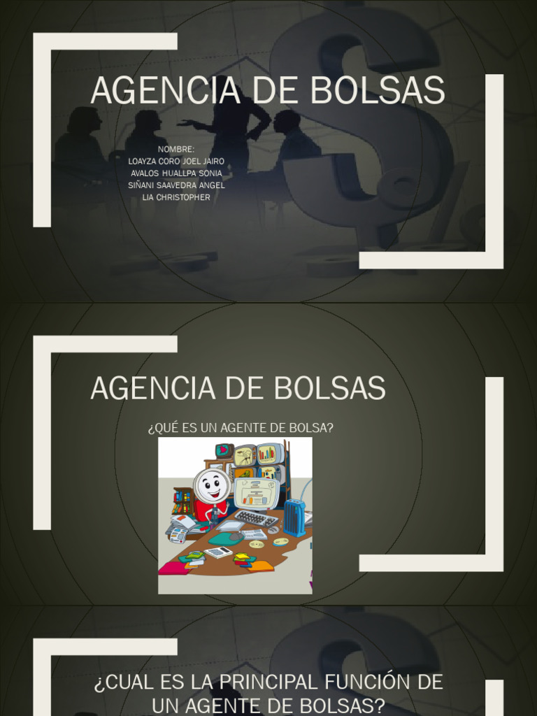 Agencia de Bolsas | PDF