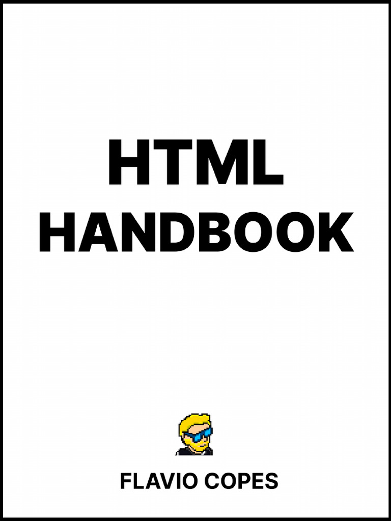 Html Handbook Pdf Html Element Html