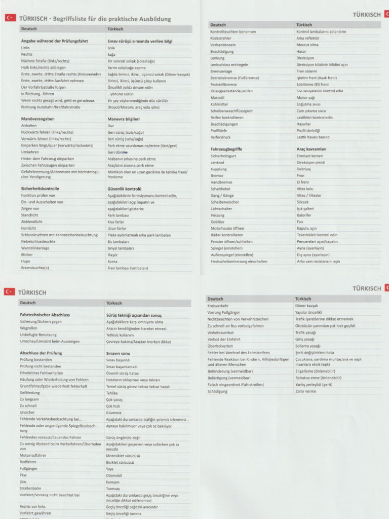 Tuerkisch Ehliyet | PDF