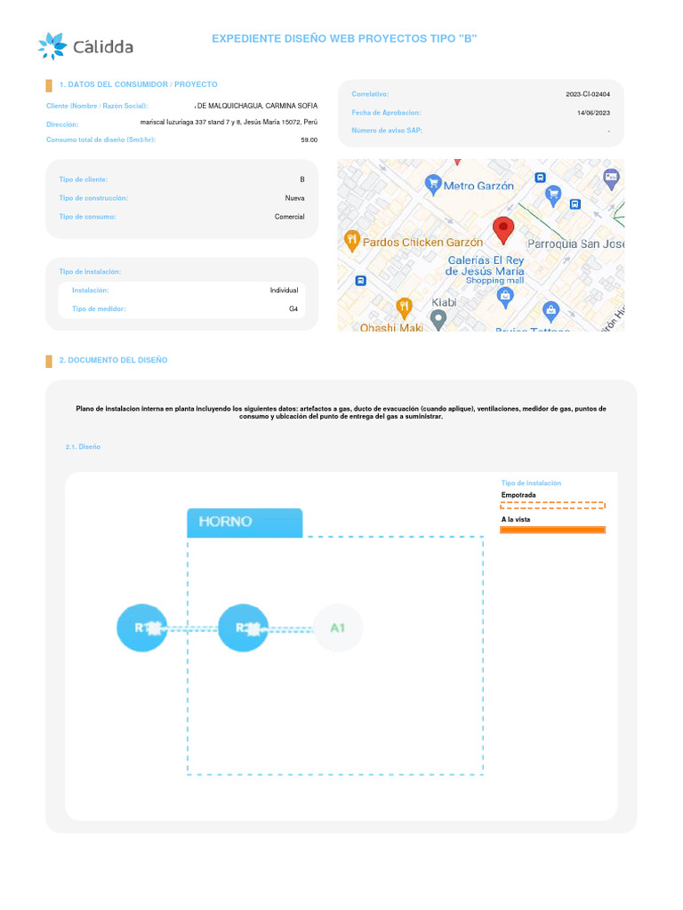 JR Mariscal Luzuriaga 325 P1 Fundo Oyague Jesus Maria | PDF ...
