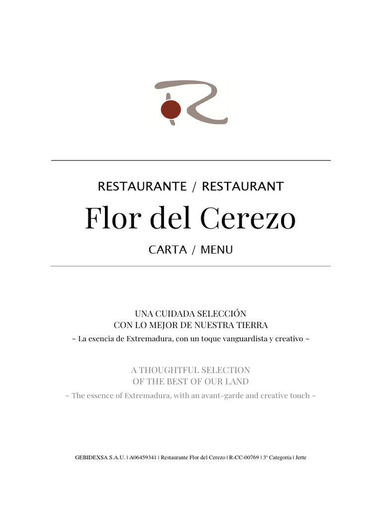 Carta Restaurante | PDF | Western Cuisine | Food And Drink Preparation
