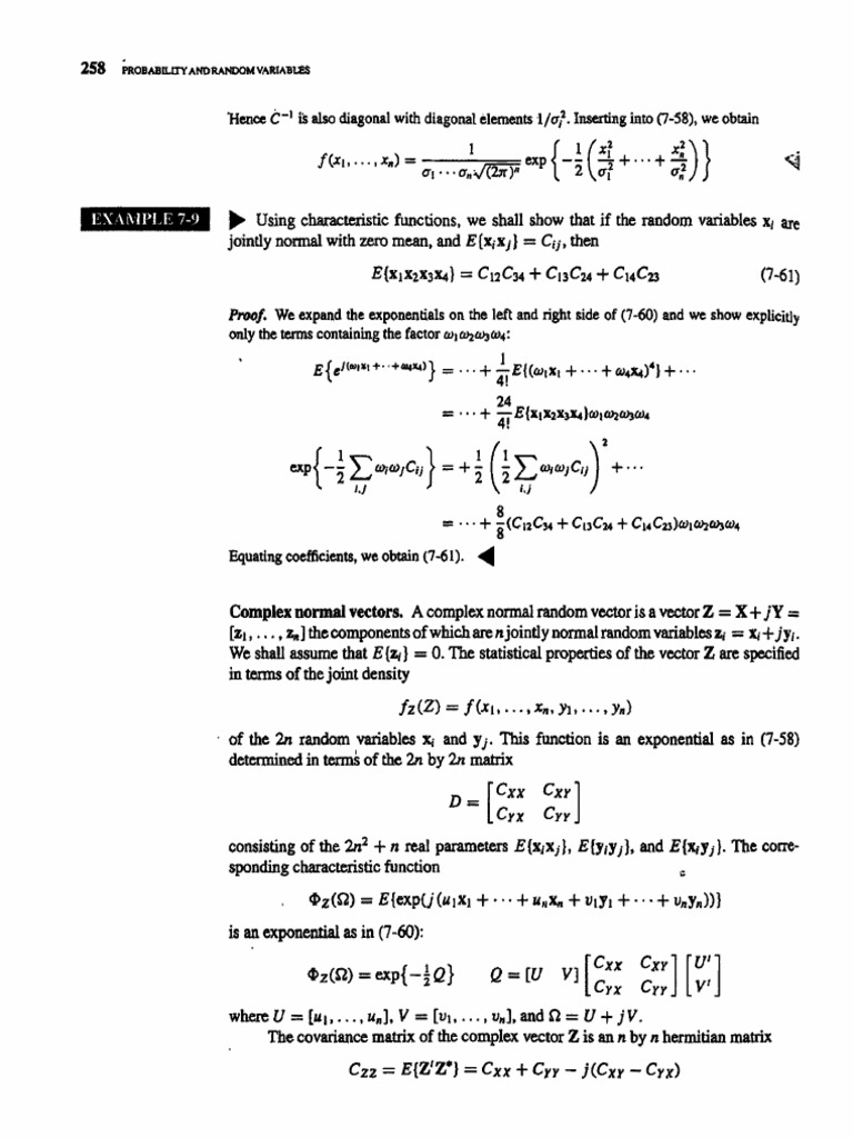 1.probability Random Variables and Stochastic Processes Athanasios Papoulis S. Unnikrishna ...