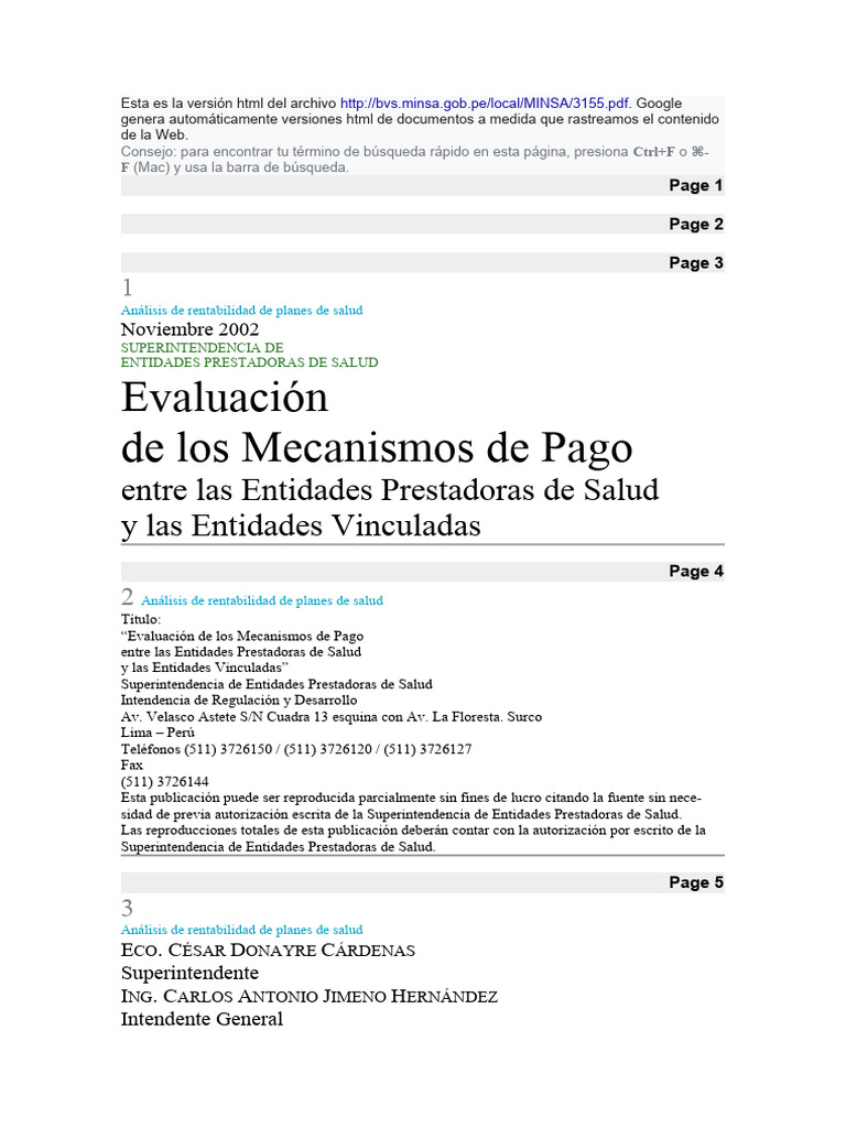 Evaluación de Mecanismos de Pago | PDF | Medicamentos con receta | Farmacia