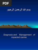 Canine Impaction and Its Management | PDF | Orthodontics | Dental Anatomy