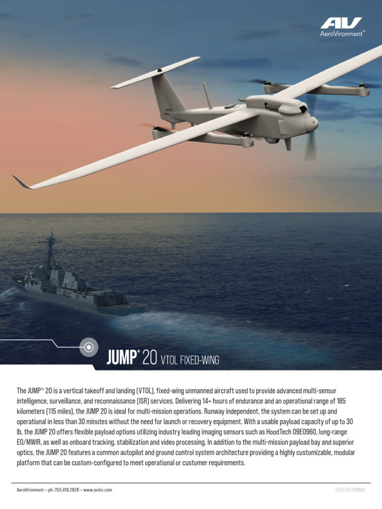 Drones Vtol | PDF | Unmanned Aerial Vehicle | Takeoff