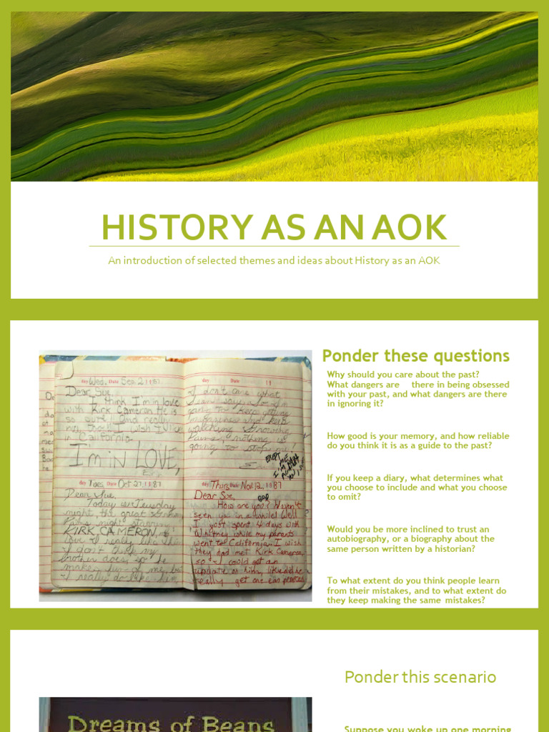 History As An AOK | PDF | Knowledge | Methodology