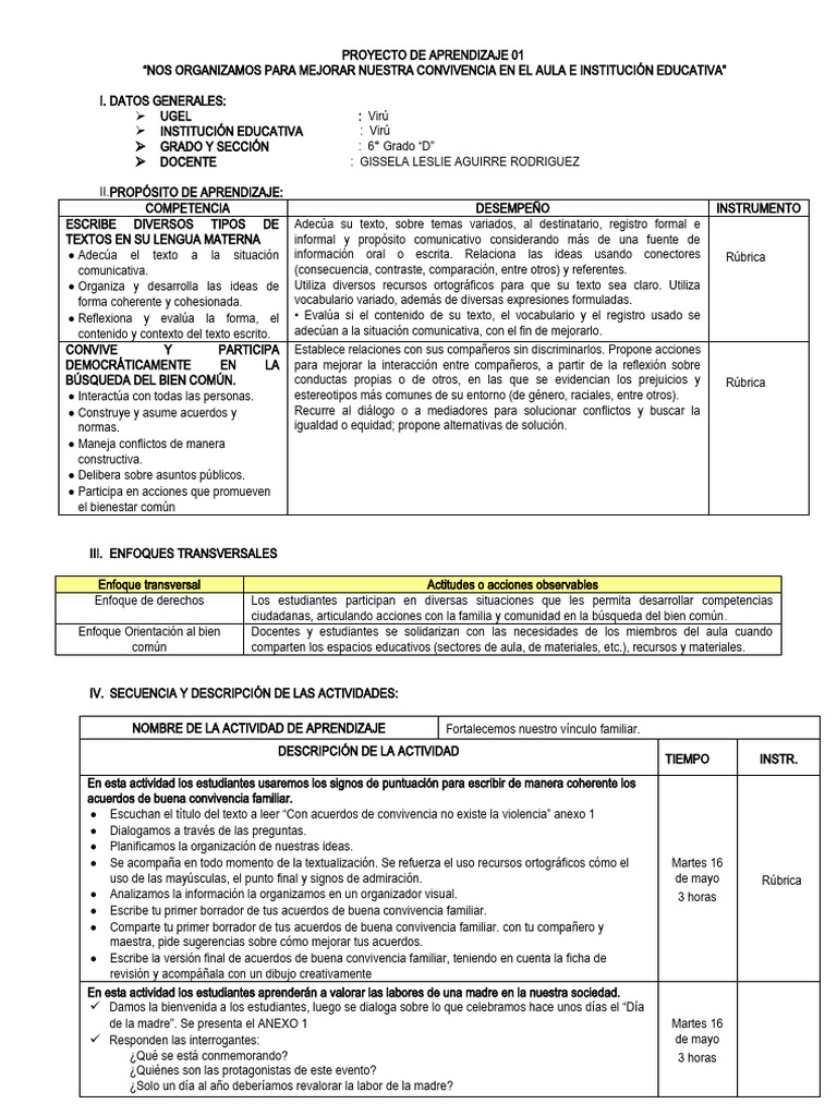 Actividad N 4° 16 de Mayo | PDF | Coma | Puntuación
