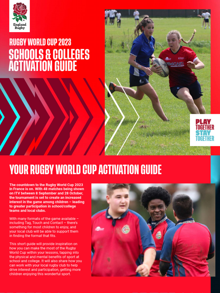 Rugby World Cup 2023 Schools Guide | PDF