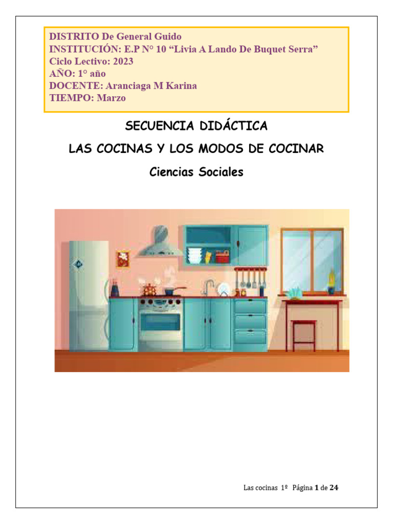 Secuencia Comidas Cs SC K | PDF | Alimentos | Estufa de cocina