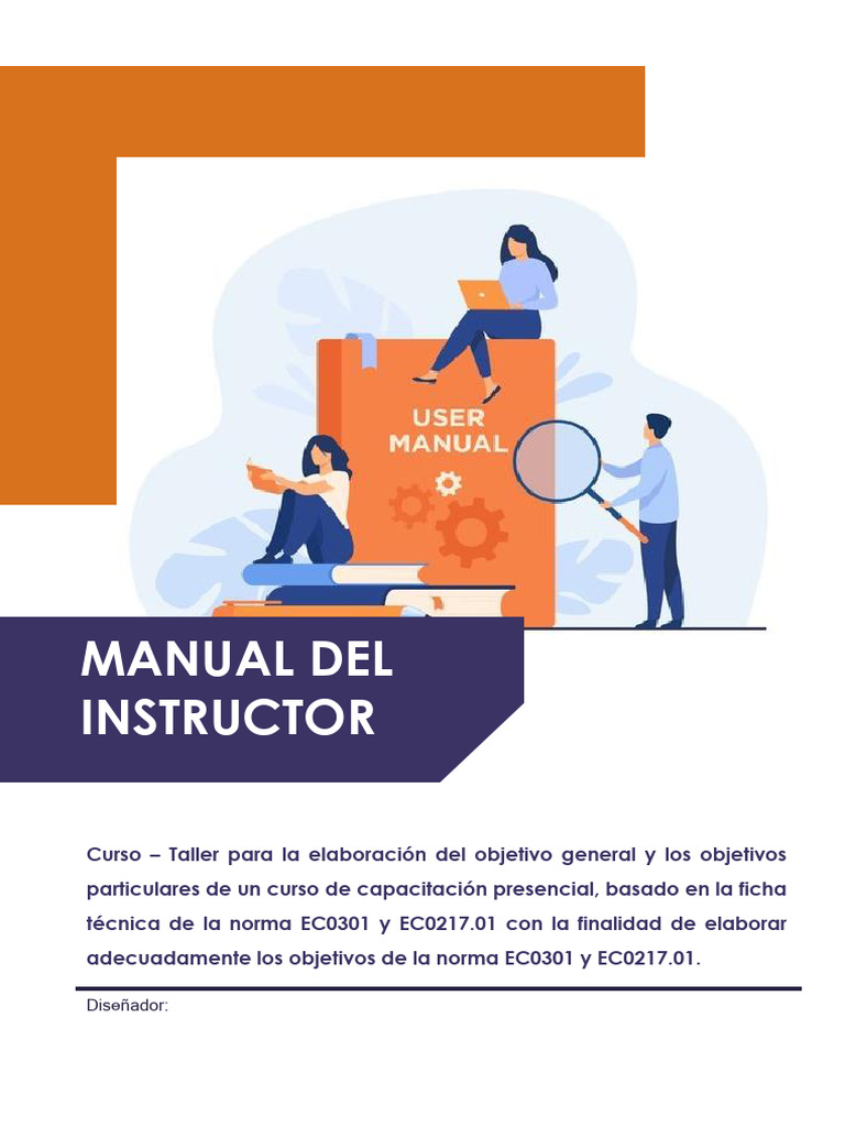 Manual Del Instructor | PDF | Evaluación | Aprendizaje
