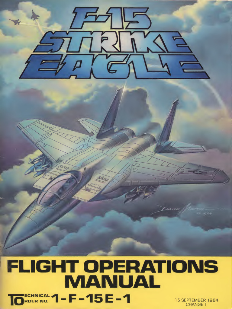 F 15 Strike Eagle Flight Operation Manual Text | PDF | Mc Donnell ...