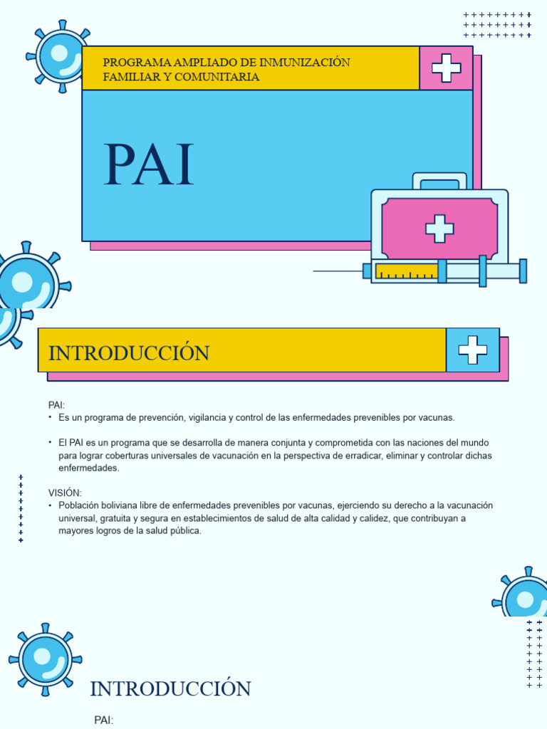 Programa Ampliado de Inmunización Familiar Y Comunitaria | PDF ...