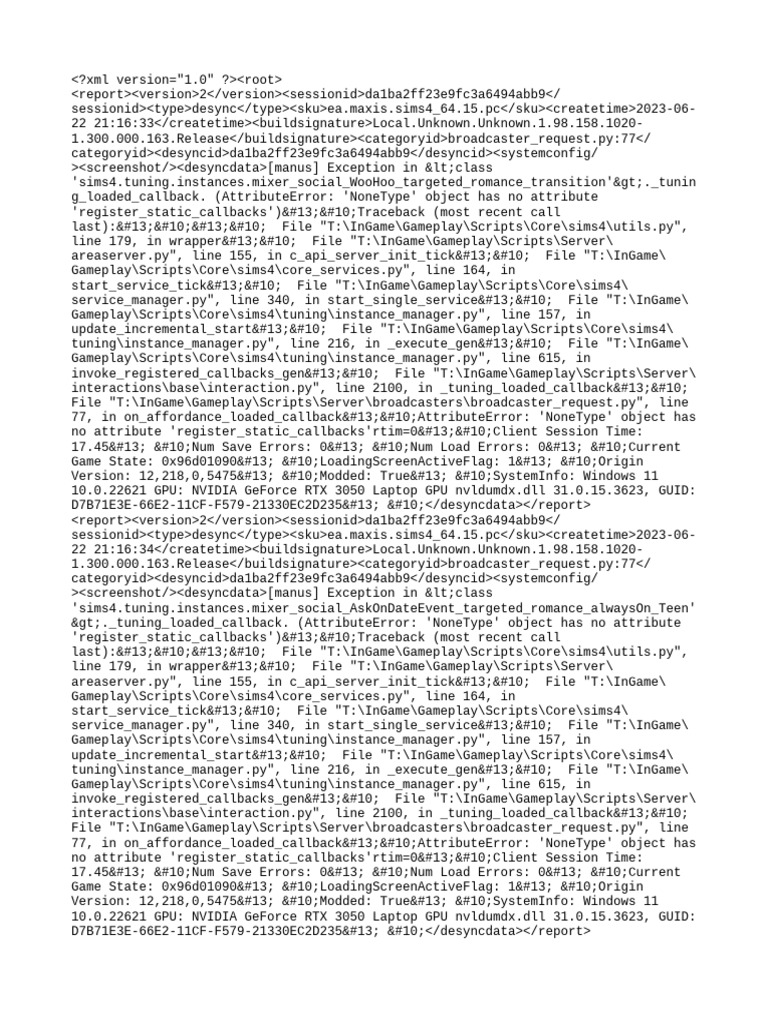 Lastexception 63823154777 | PDF | Graphics Processing Unit | Server (Computing)