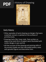 Evolution of Drawing Through History | PDF | Drawing | Paintings