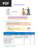 Sesión de Aprendizaje "Escribimos Un Cuento" | PDF | Aprendizaje | Cognición