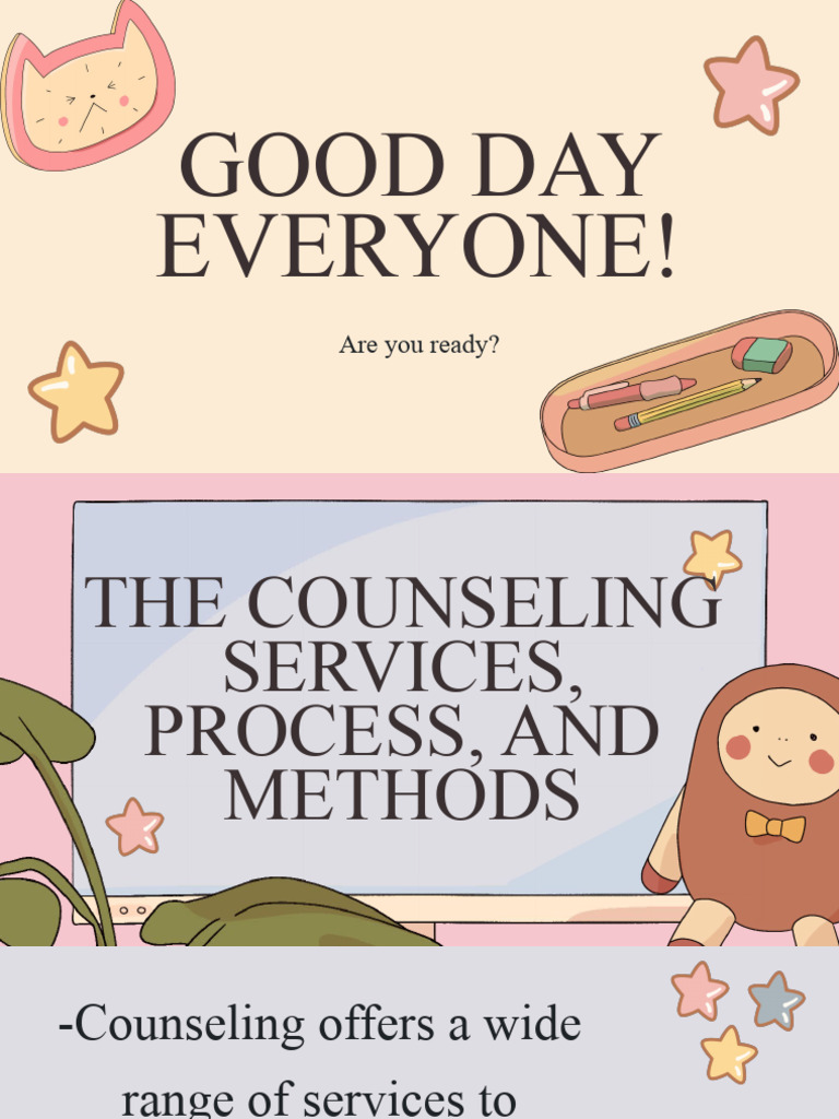The Counseling, Services, Process and Methods | PDF | Psychotherapy ...