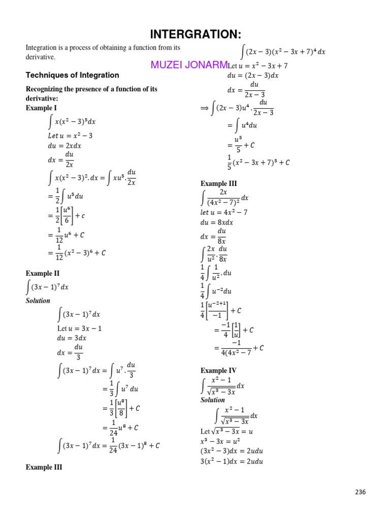 Chapt 9 Integration 1 | PDF | Trigonometric Functions | Complex Analysis