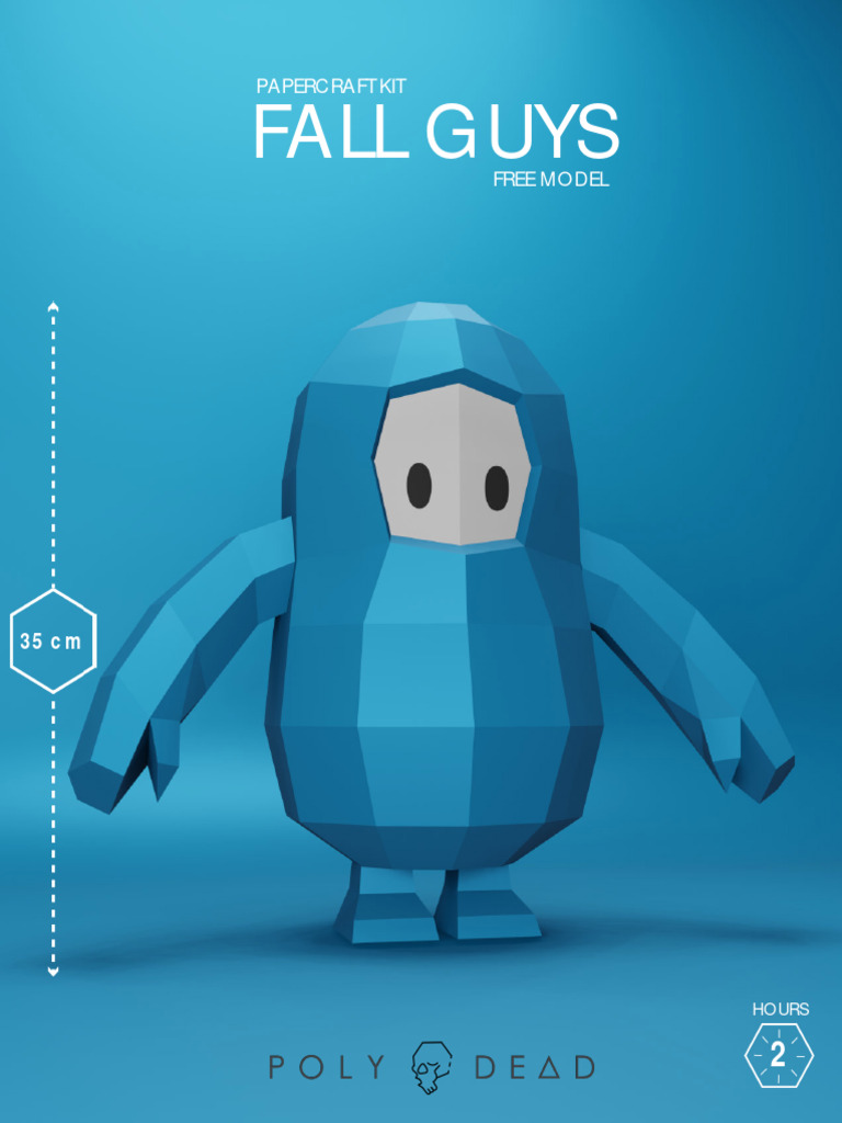 Papercraft Fall Guys: Kit Gratuito | PDF | Hogar, jardinería y bricolaje