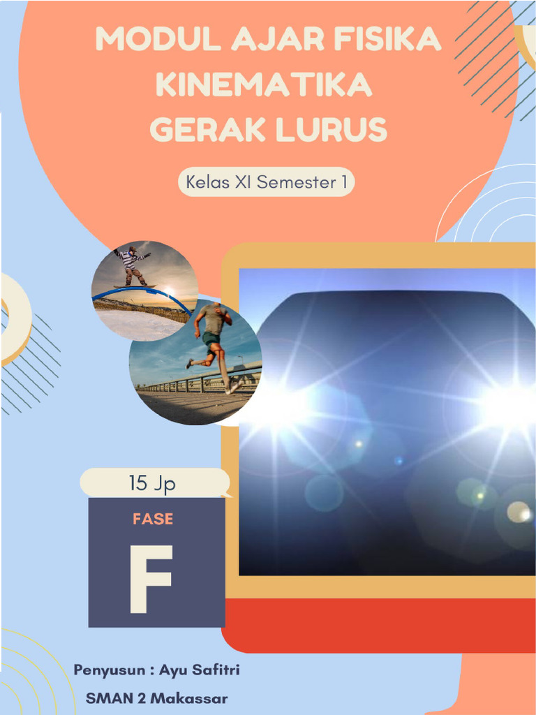 Modul Ajar Fisika Materi Kinematika Gerak Lurus | PDF Modul Ajar Fisika Materi Kinematika Gerak Lurus | PDF