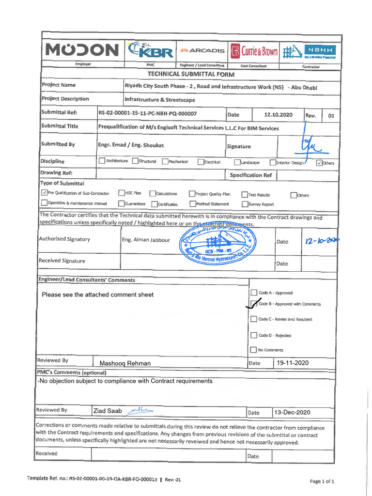 Approved BEP ARCADIS Engisoft | PDF | Building Information Modeling ...