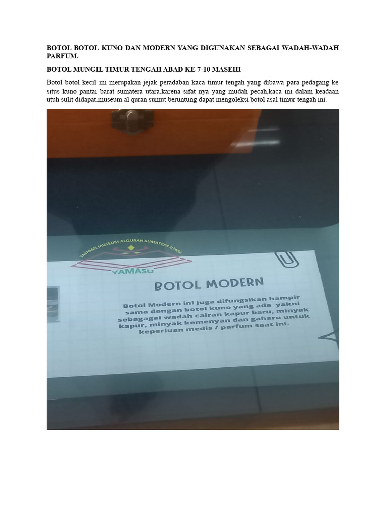 Botol Botol Kuno Dan Modern Yang Digunakan Sebagai Wadah | PDF | Griya ...