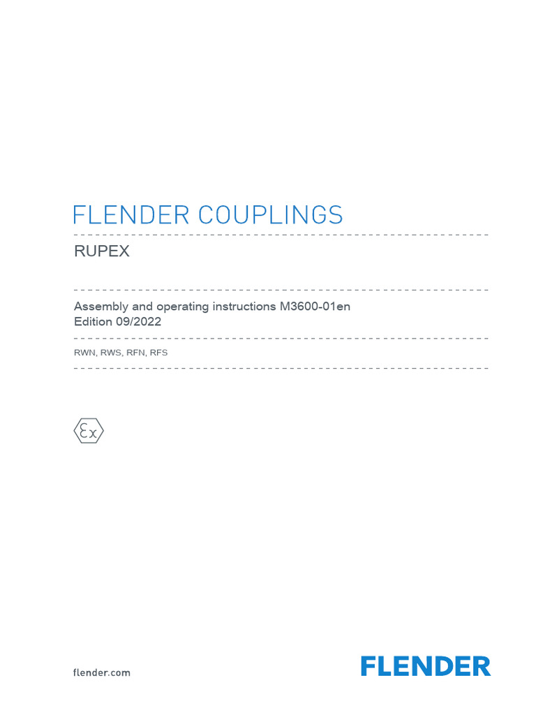 Rupex: Assembly and Operating Instructions M3600-01en Edition 09/2022 ...
