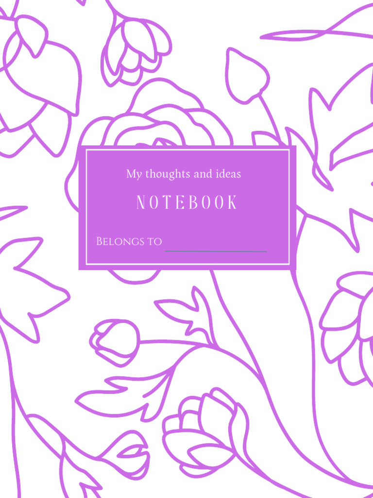 My Thoughts and Ideas Notebook | PDF