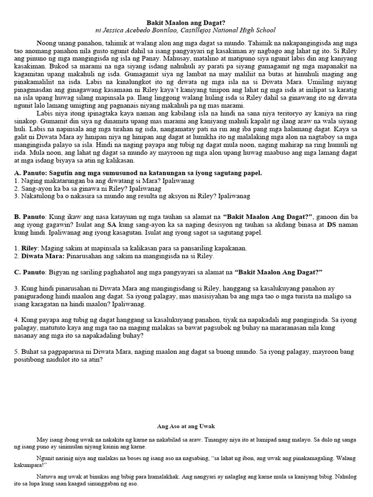 Activity Fil7 Week 1 | PDF