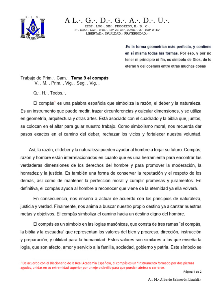 Tema 9 El Compás | PDF | Moralidad | Justicia