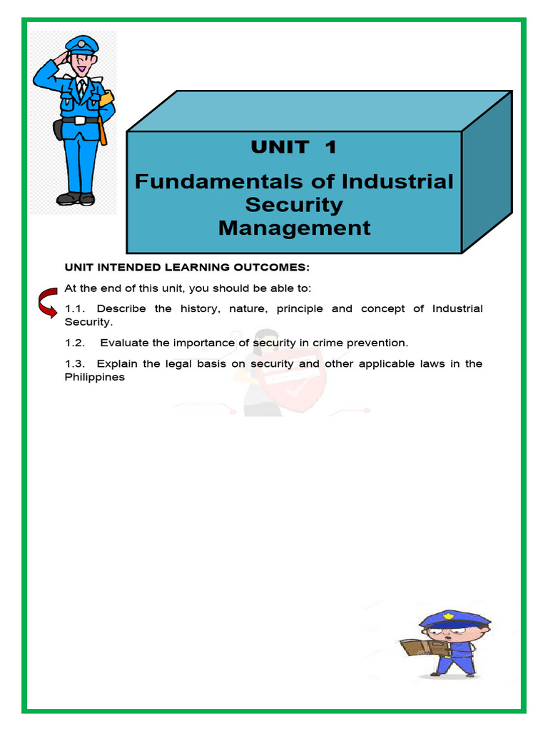Complete Module | PDF | Security Guard | Classified Information