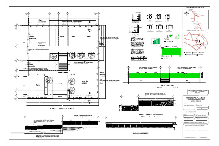 Barda Perimetral J.N.-PLANTA-Model | PDF