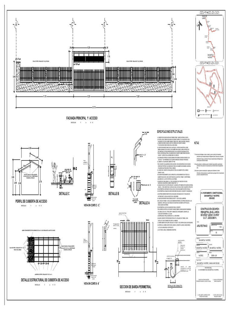 Barda Perimetral J.N.-DETALLES-Model | PDF
