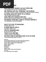 Cancionero Rapa Nui | PDF