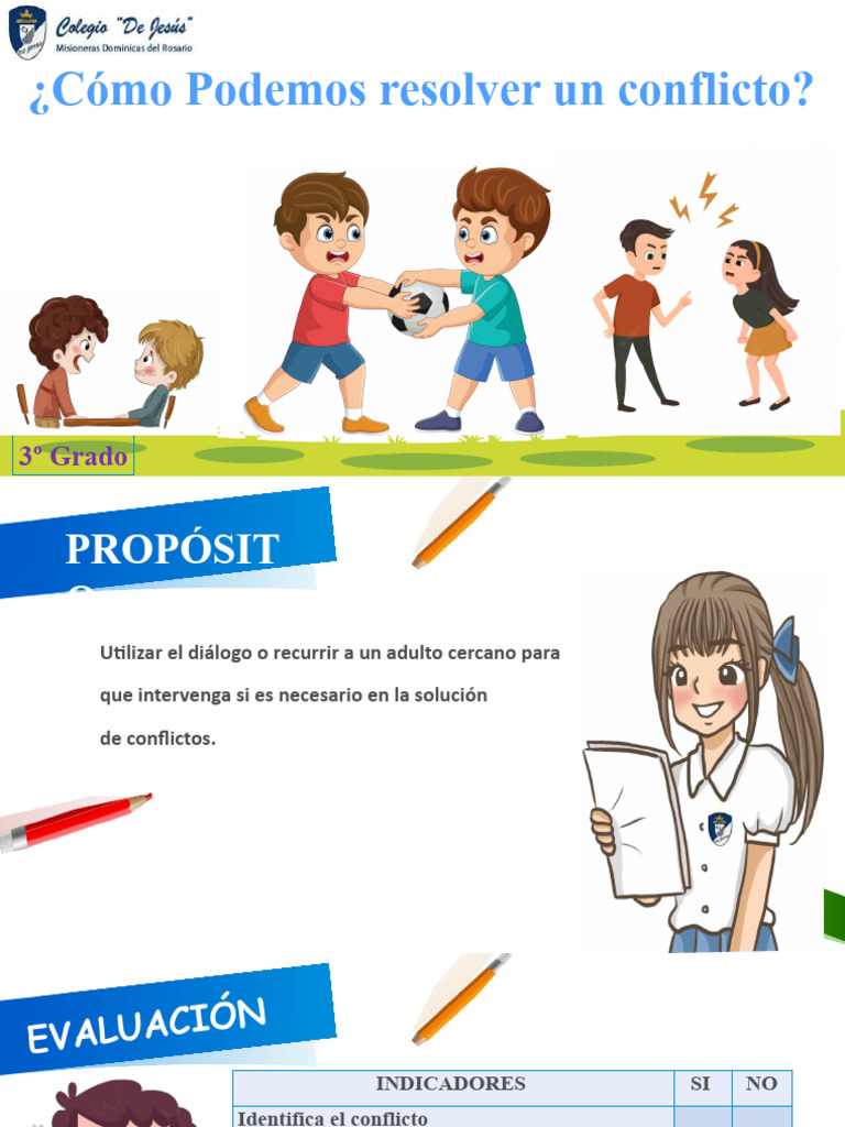 Como Podemos Resolver Un Conflicto | PDF