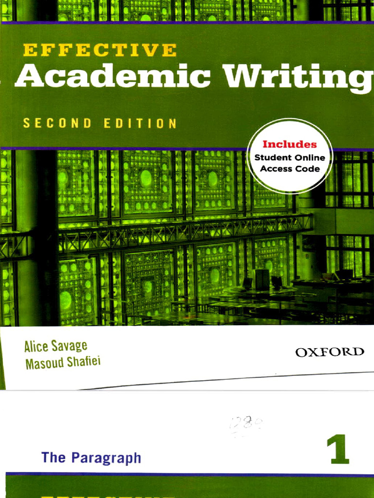 Effective Academic Writing 1 Answer Key | PDF