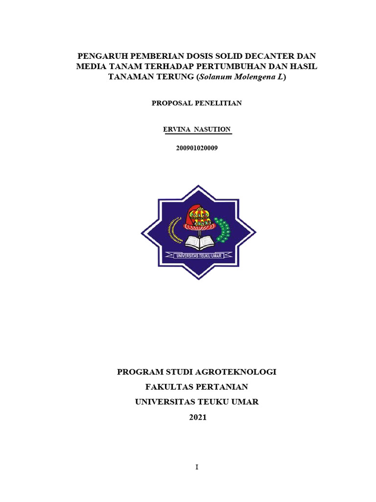 Proposal B.indonesia Vina | PDF
