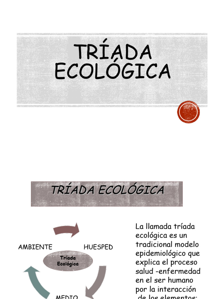 Triada Ecologica | PDF | Virus | Infección