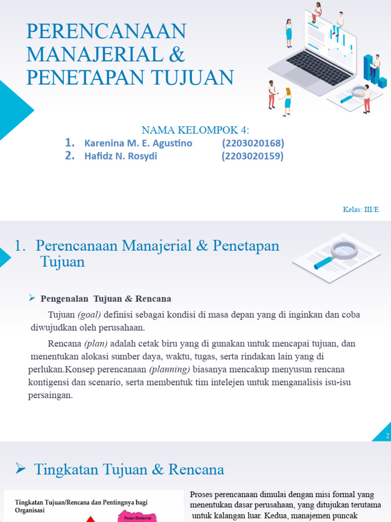 Perencanaan Manajerial | PDF | Bisnis