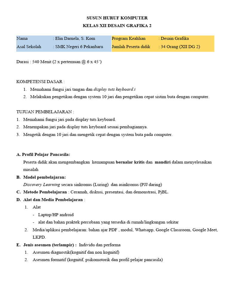 Modul KD 3.1 4.1 | PDF | Seni & Disiplin Bahasa