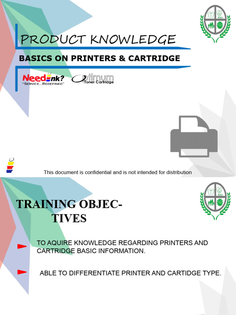 Basic On Printer & Cartridges (Final) | PDF | Printer (Computing ...